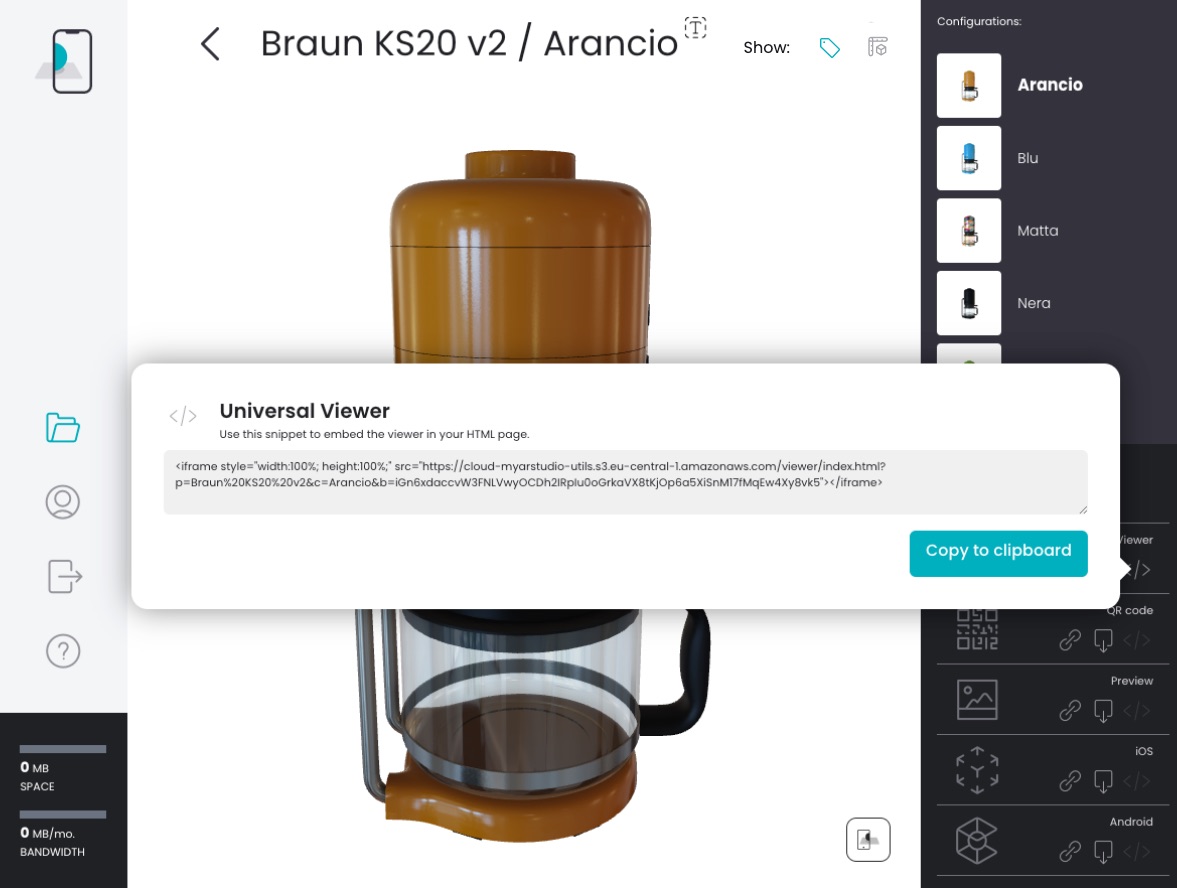 Universal Viewer Learn MyARStudio