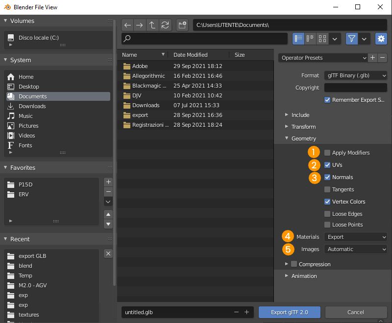 Exporting GLB files from Blender Learn MyARStudio Exporting GLB files from Blender Learn MyARStudio