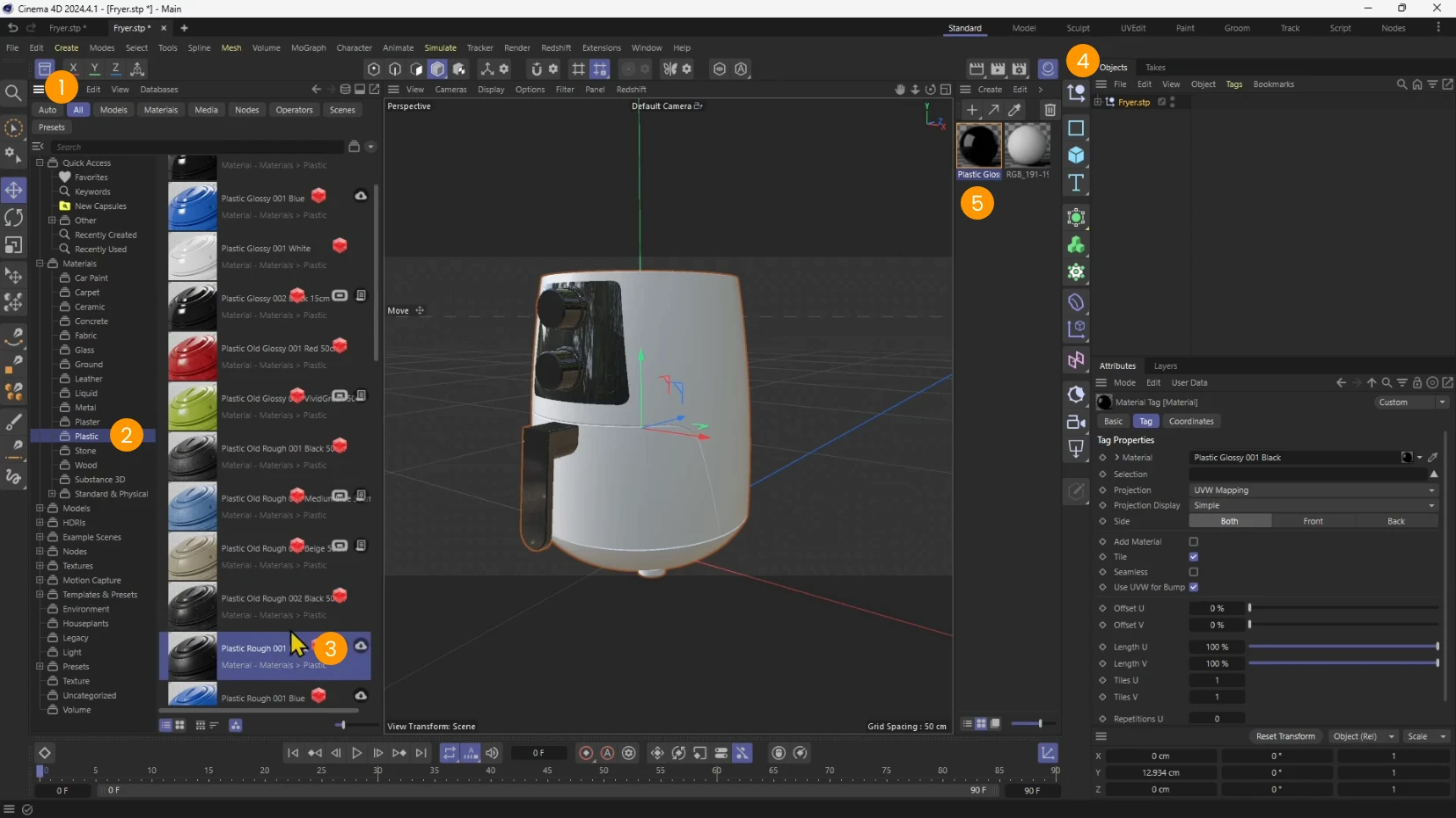 Export CAD and Materials from Cinema 4D for web 3D visualization and Augmented Reality Learn ...