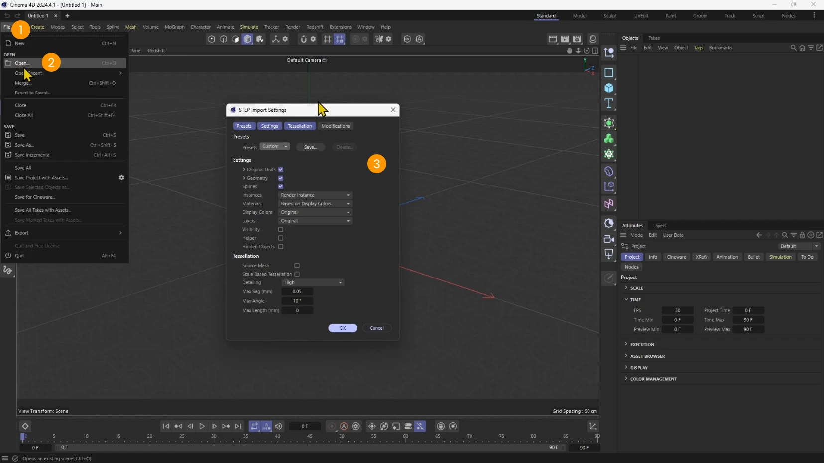Export CAD and Materials from Cinema 4D for web 3D visualization and ...