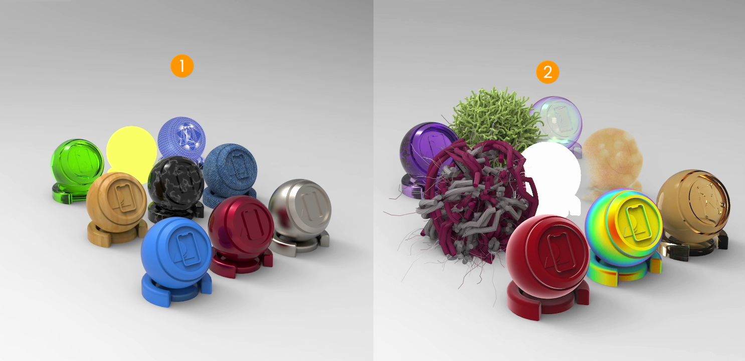 Keyshot Materials in AR Learn MyARStudio